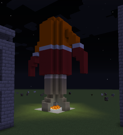 Redstone: Project 2048 | Rocket Ship Technology Minecraft Map