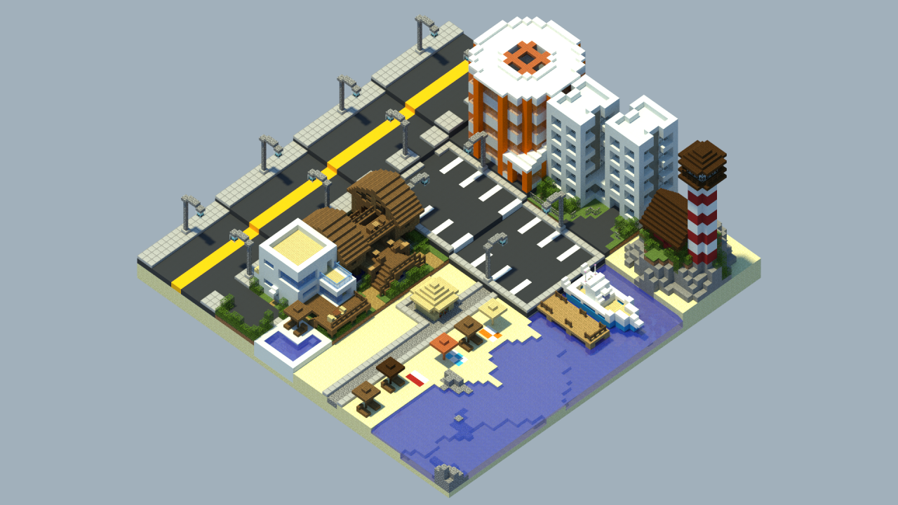 Chunkworld - Beach Minecraft Map