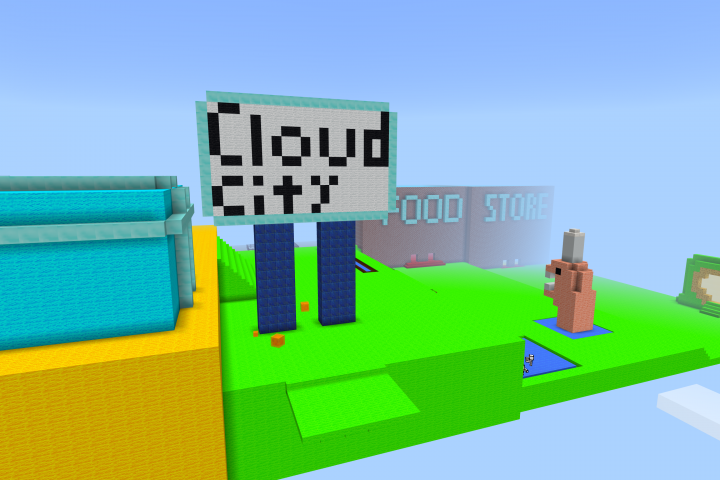 Cloud City Minecraft Map