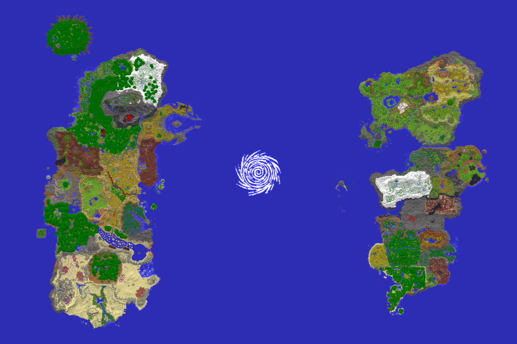 World of Minecraft Server Minecraft Map
