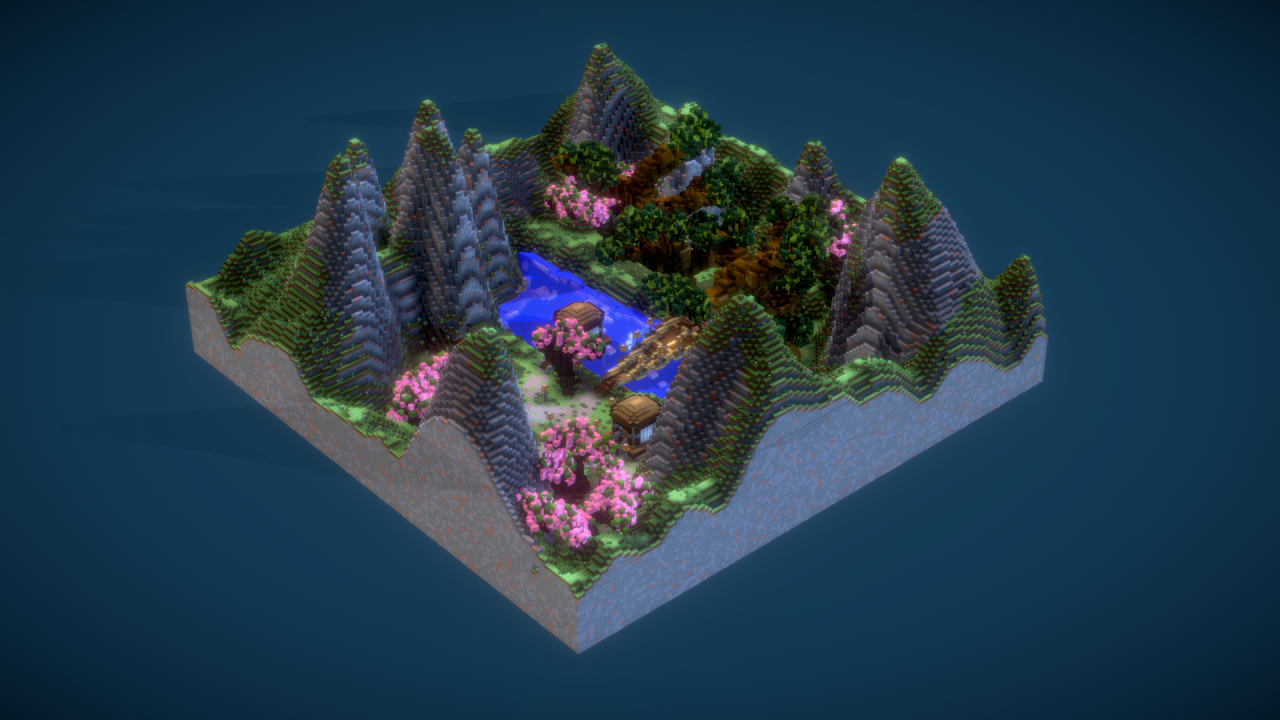 Creative plots spawn Minecraft Map