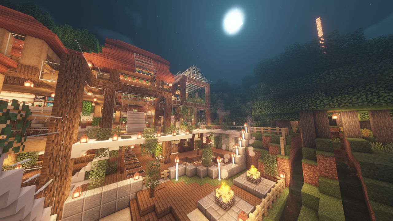 Kalevala Spa, a holiday retreat for everyone. Minecraft Map