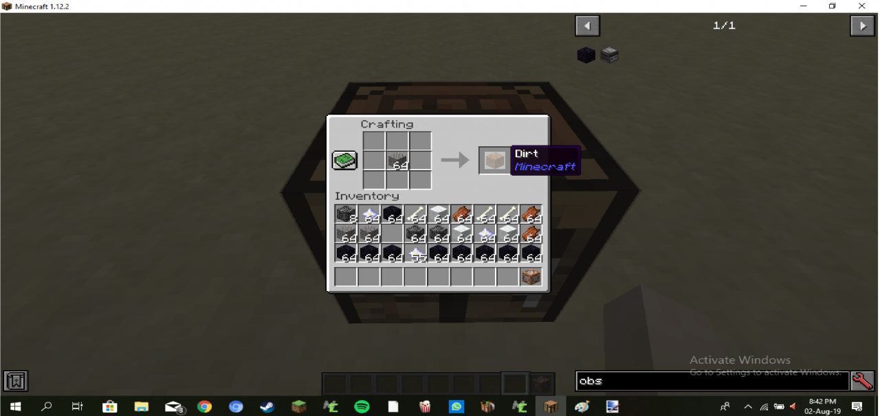 Uncraftable items Crafted beta v1.0 Minecraft Mod