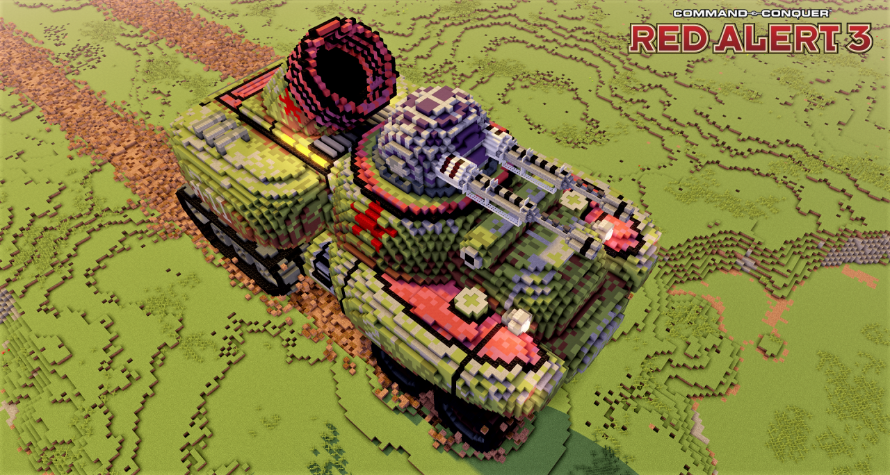 KDB-2 Bullfrog | C&C Red Alert 3 Minecraft Map
