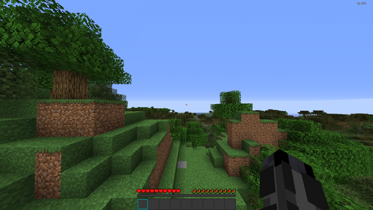 Modern Dark GUI Minecraft Texture Pack