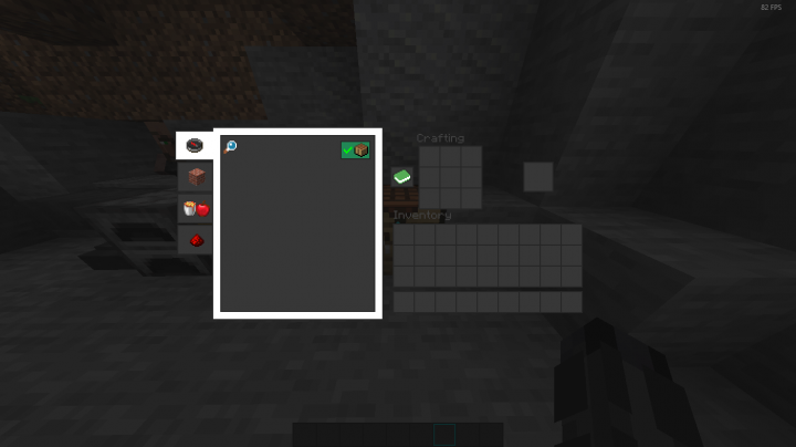 Modern Dark GUI Minecraft Texture Pack