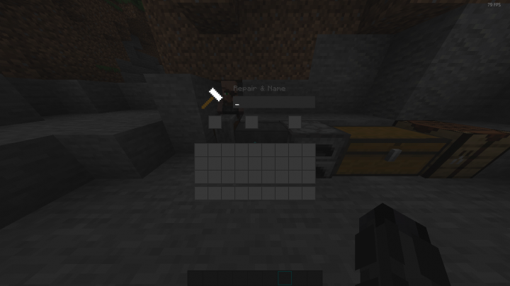 Modern Dark GUI Minecraft Texture Pack