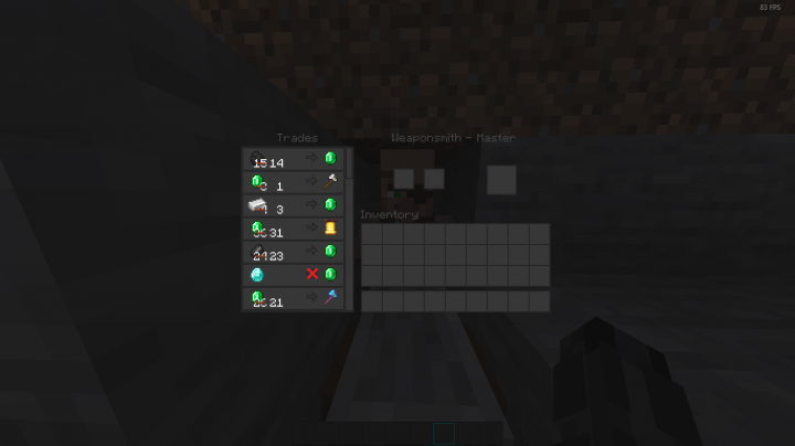 Modern Dark GUI Minecraft Texture Pack