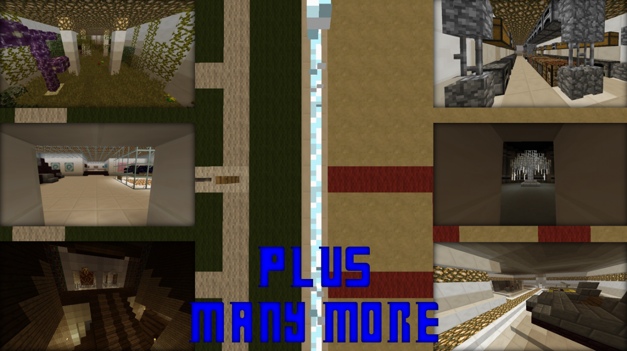 TARDIS [40+ ROOMS, MASSIVE] (Doctor Who) Minecraft Map