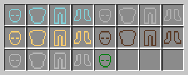 Seethrough Armor (requires optifine) Minecraft Texture Pack