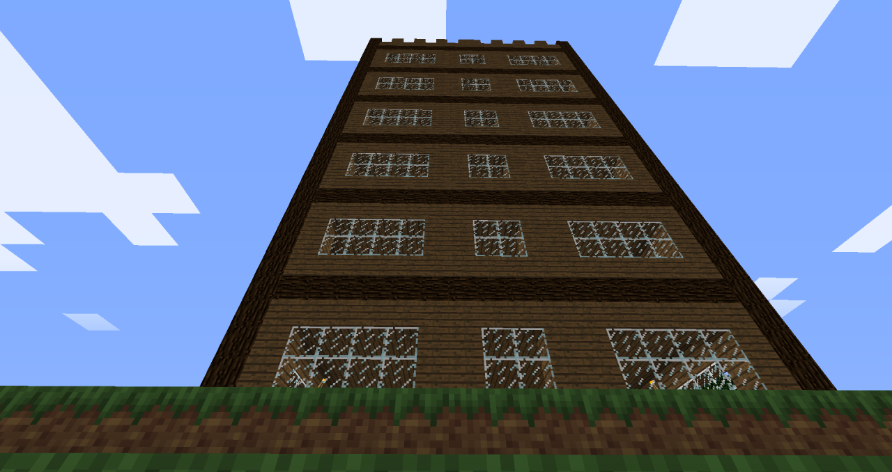 Survival Built Tower Minecraft Map