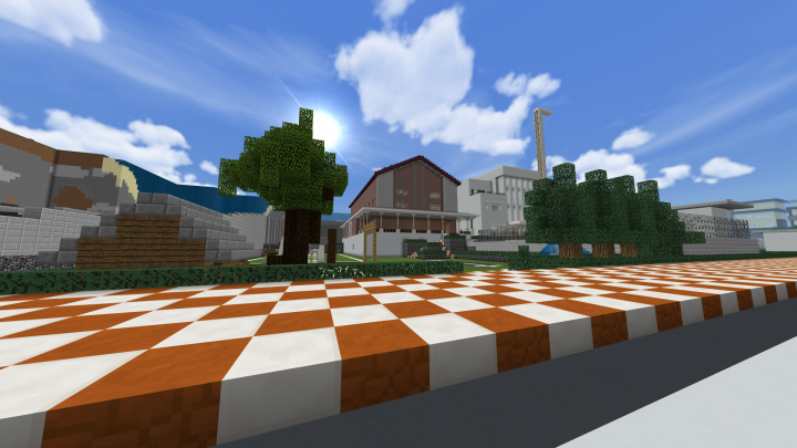 SamGladiator Yandere High School Map Bedrock OLDER VERSION Minecraft Map