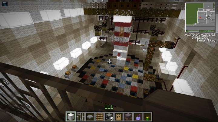 Chernobyl Nuclear Power Plant in TEKKIT Minecraft Map