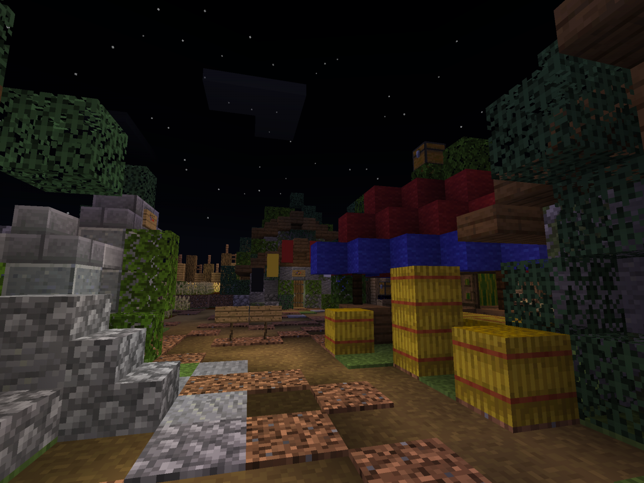 Small Town (MCPE) Minecraft Map