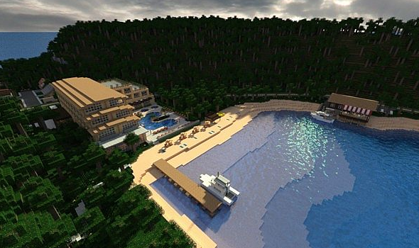 Island City (W.I.P) Minecraft Map