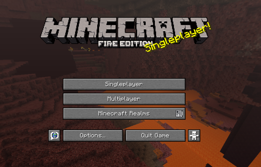 Minecraft Fire/Nether Edition Minecraft Texture Pack