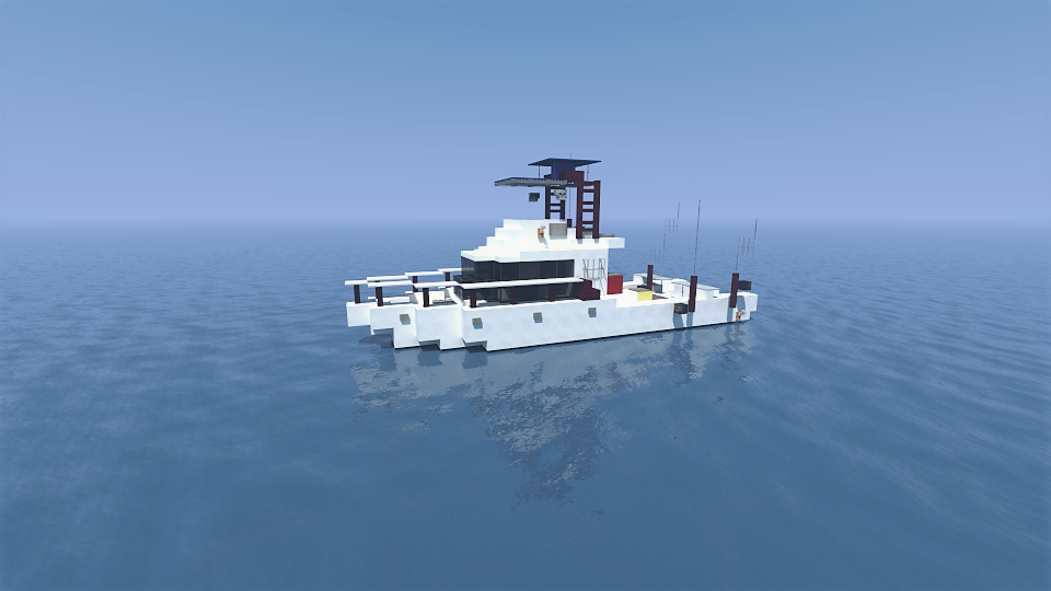 Fishing vessel Minecraft Map