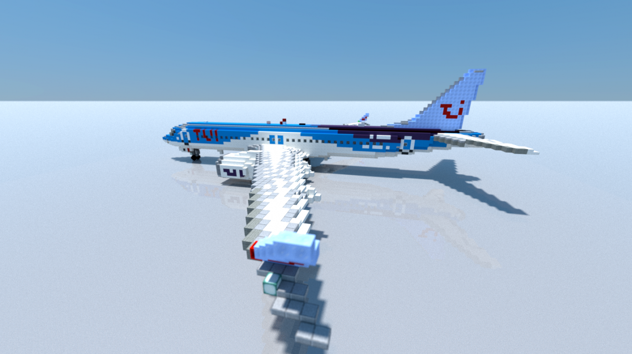 Boeing 737 MAX 8 TUI Airways [+Download] Minecraft Map