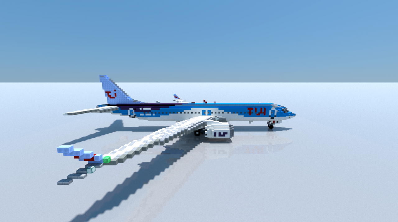 Boeing 737 MAX 8 TUI Airways [+Download] Minecraft Map