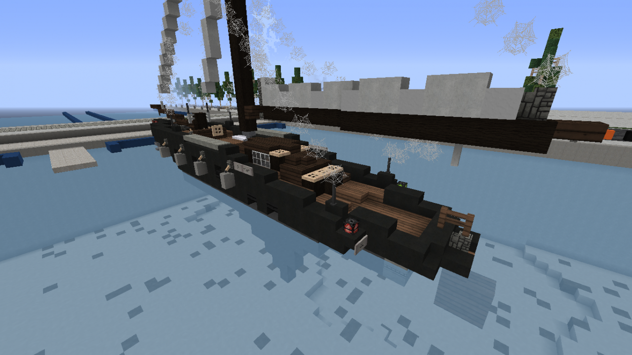 SV Bailey Sailing yacht Minecraft Map