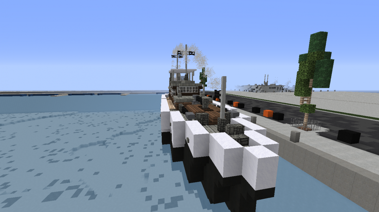 MV Marie Classic Motor Yacht Minecraft Map