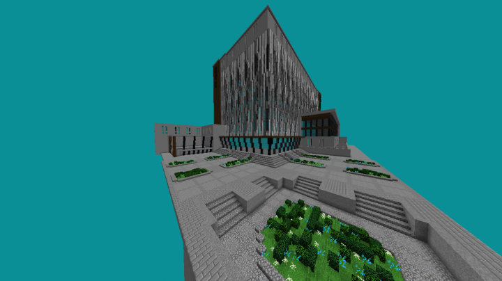GVC HQ Ultra Modern Office Building Minecraft Map