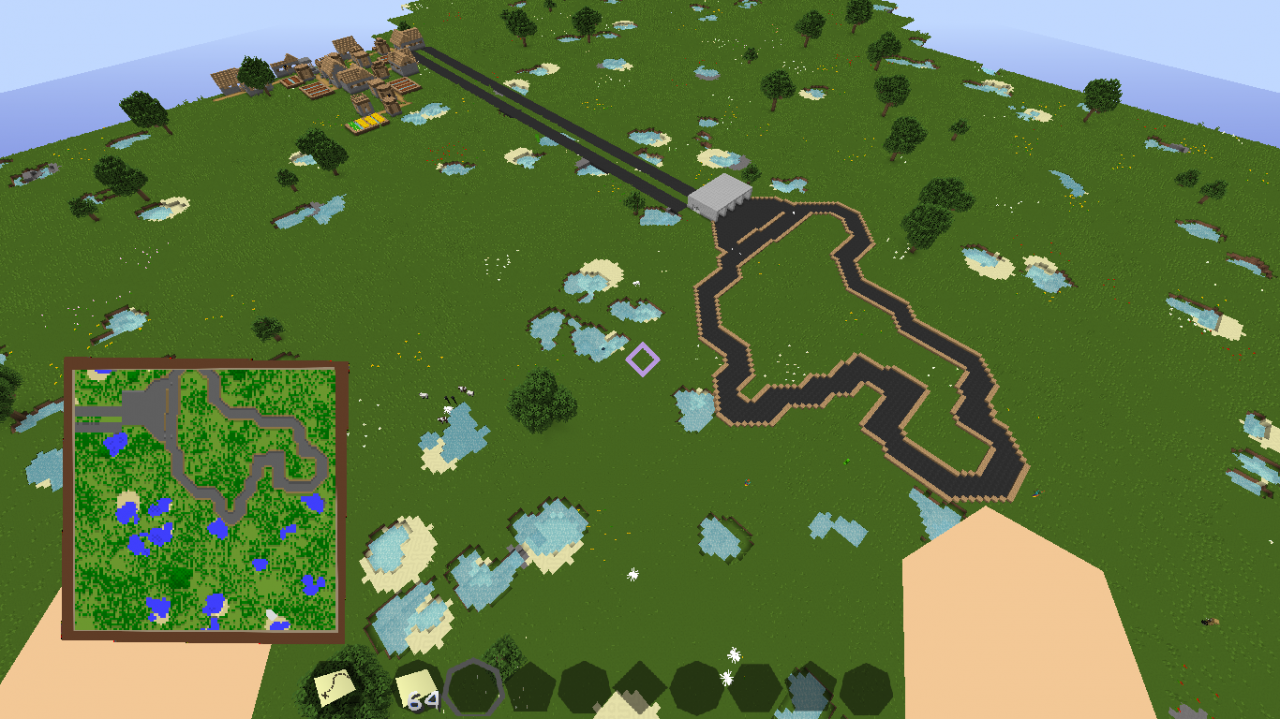 Northfield Go-Kart Track Minecraft Map
