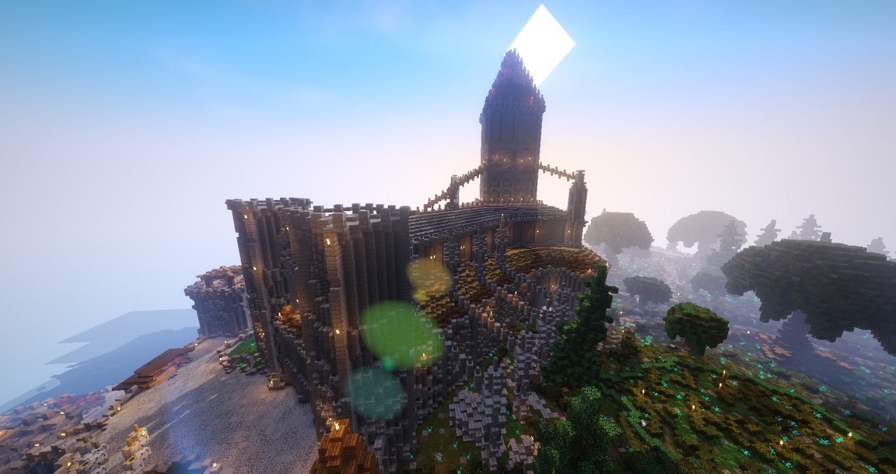 Ravenhof Cathedral (Slanted building) Minecraft Map
