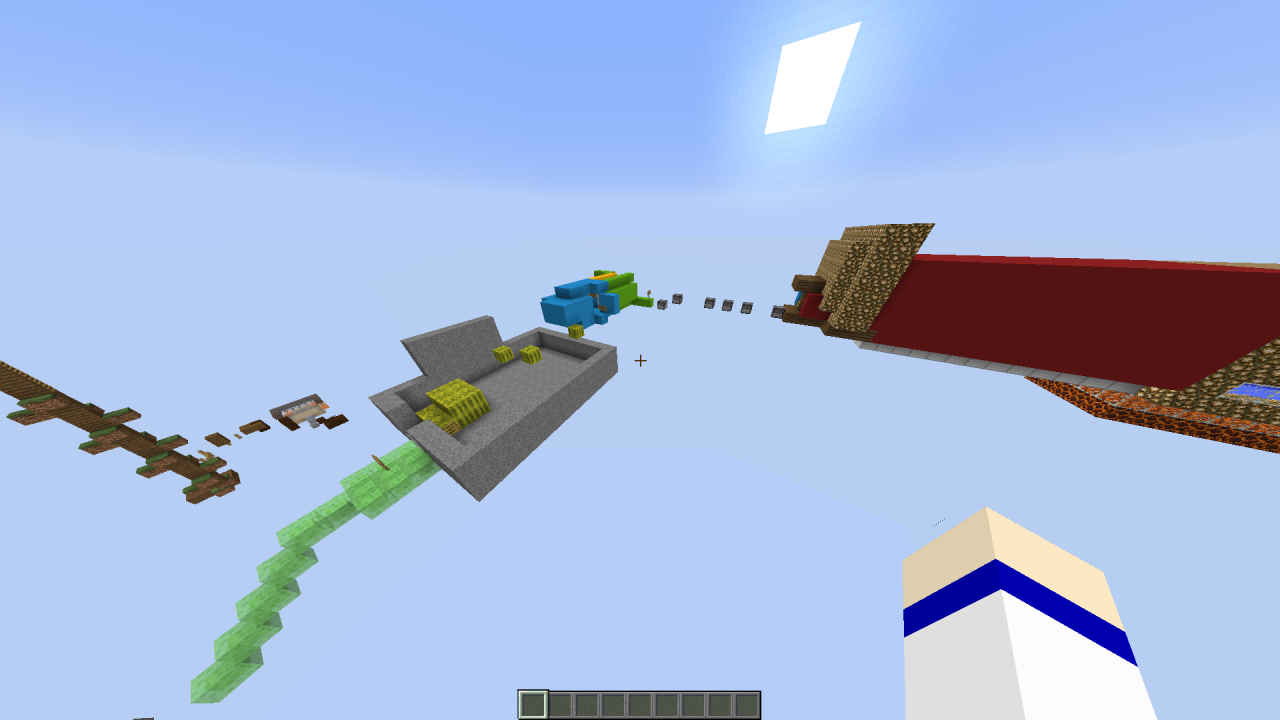 funny parkour Minecraft Map