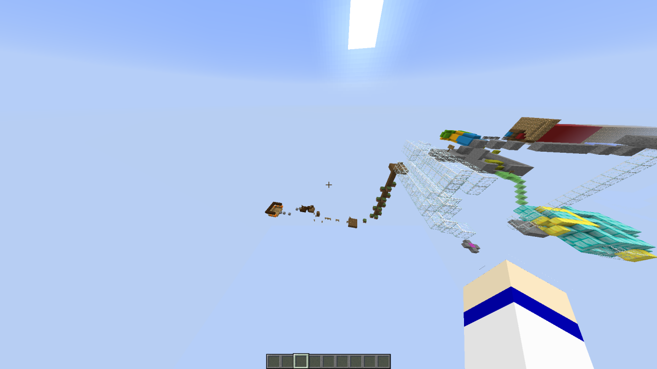 funny parkour Minecraft Map