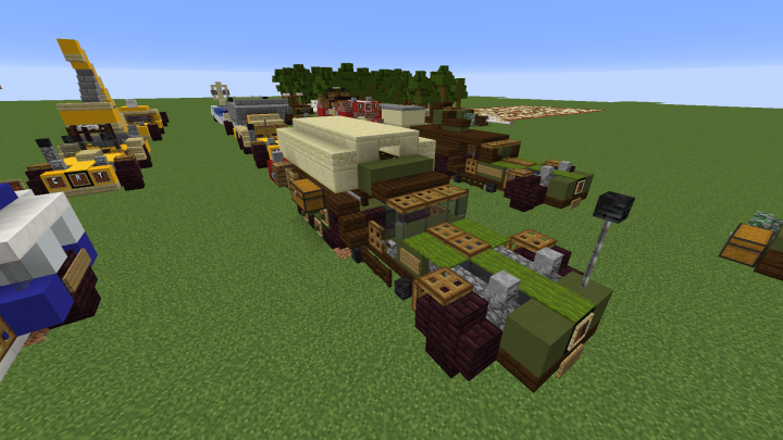 Caterham Seven Halftrack Minecraft Map