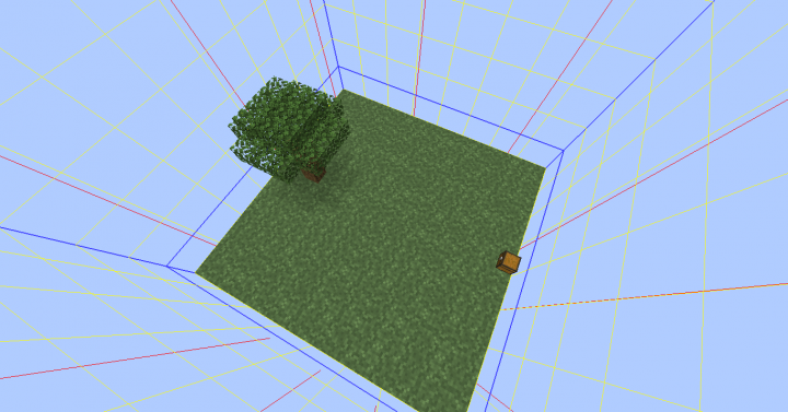 16x16 Chunk Skyblock Minecraft Map