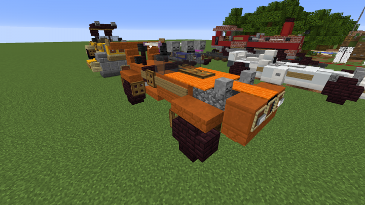 Caterham Seven Rally Raid Car/Dune Buggy Minecraft Map