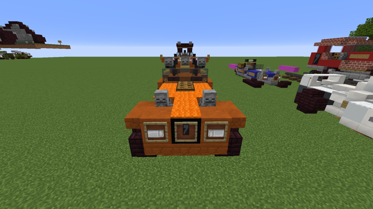Caterham Seven Rally Raid Car/Dune Buggy Minecraft Map
