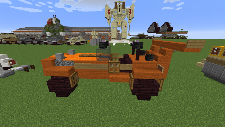 Caterham Seven Rally Raid Car/Dune Buggy Minecraft Map