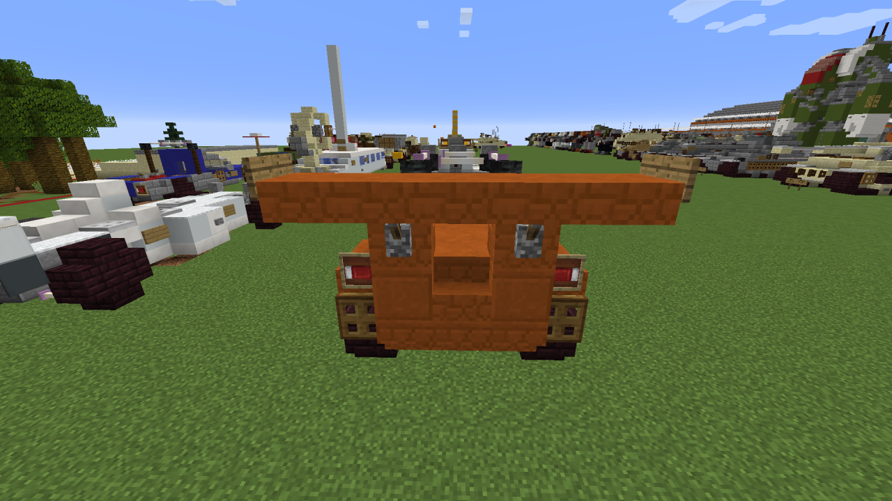 Caterham Seven Rally Raid Car/Dune Buggy Minecraft Map