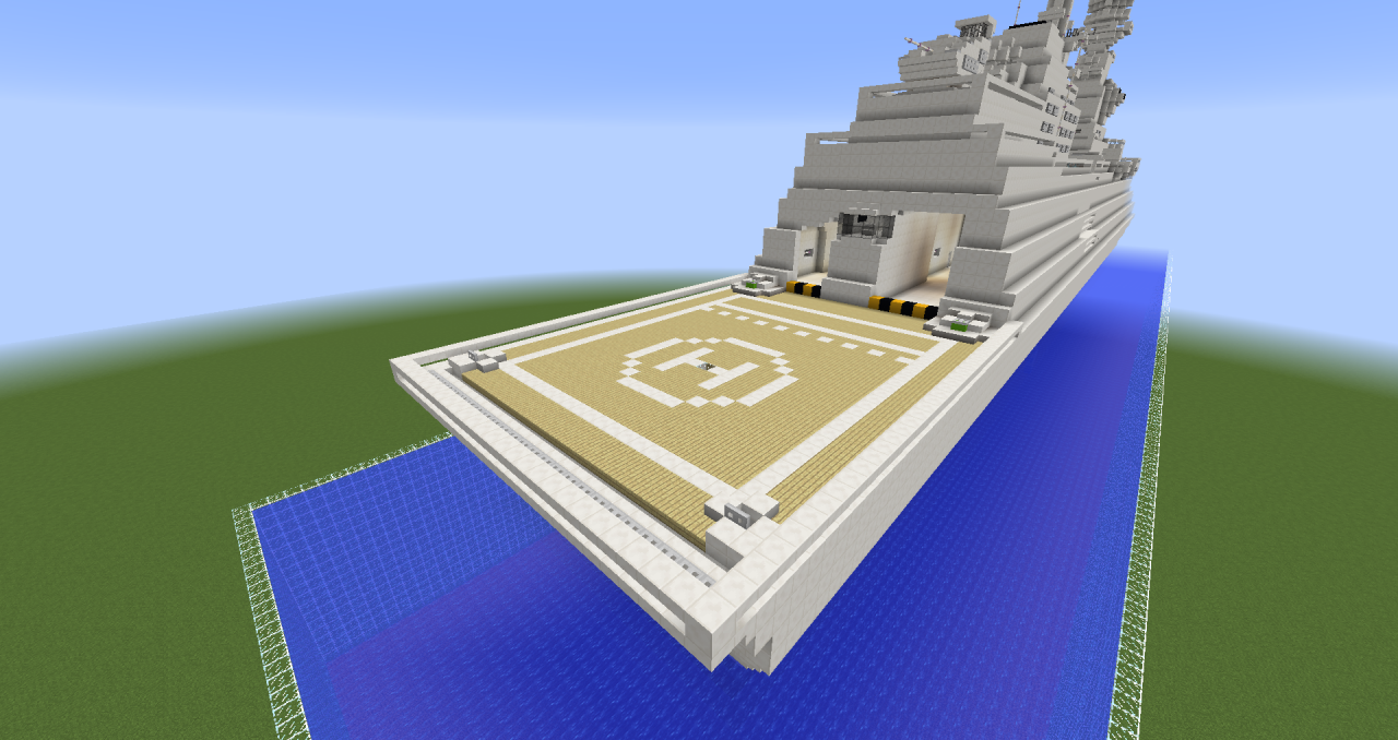 FREMM Frigate Class (modified italian version) Minecraft Map