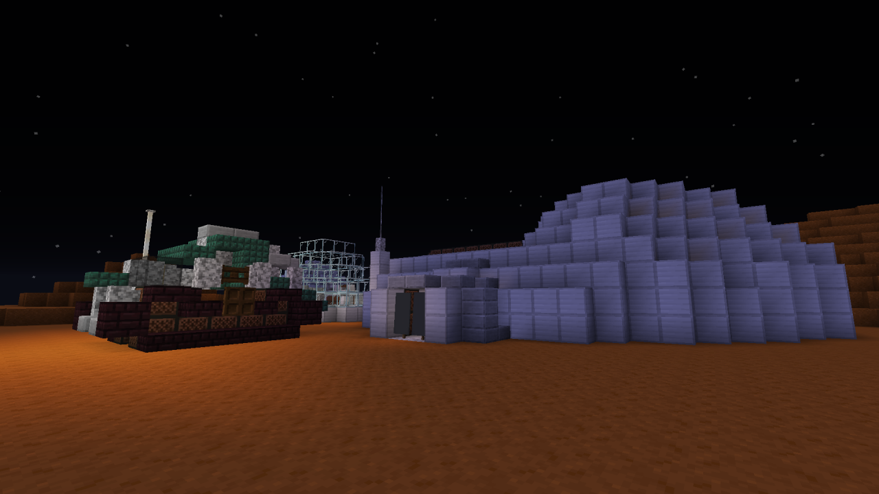Mars Base Minecraft Map