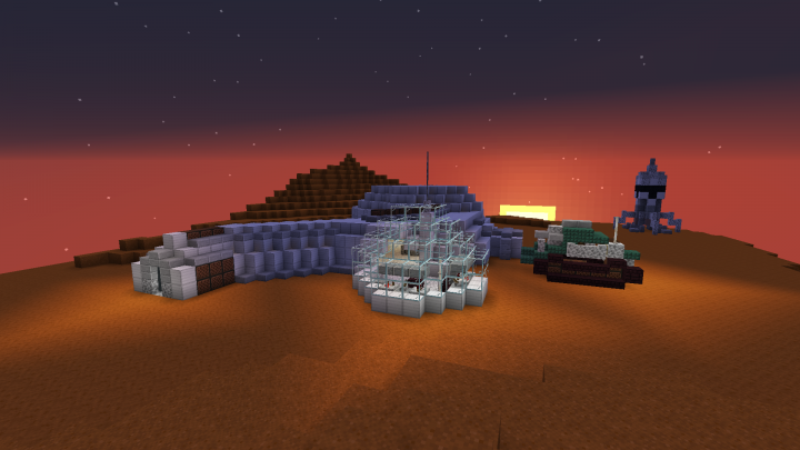 Mars Base Minecraft Map