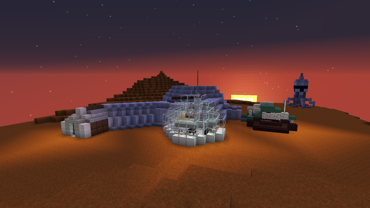 Mars Base Minecraft Map