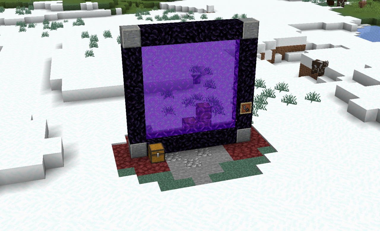 Custom Structures + Late Game Items Minecraft Mod