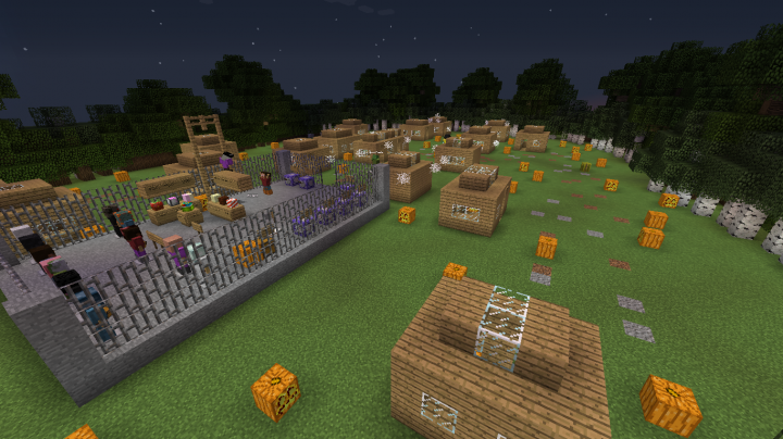 Minecraft Trick Or Treat - Timed Challenge map Minecraft Map