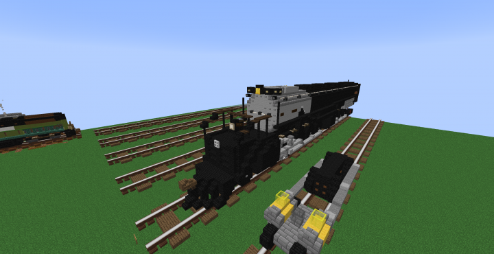 [3:1 Scale] Union Pacific 4-8-8-4 'Big Boy' #4014 Minecraft Map