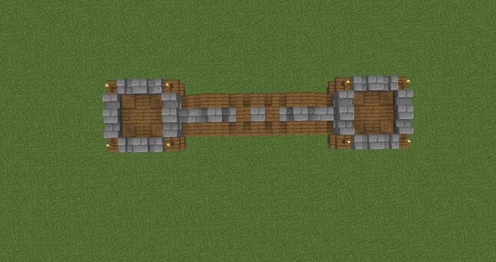 Small Medieval Gate Minecraft Map
