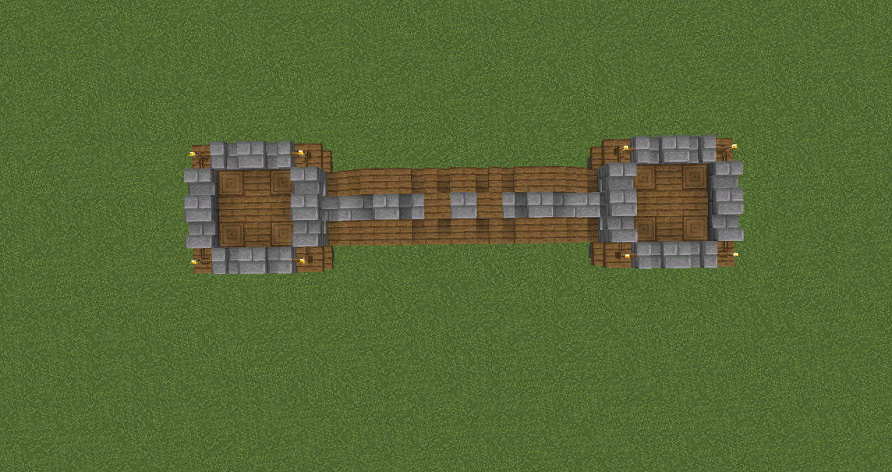 Small Medieval Gate Minecraft Map