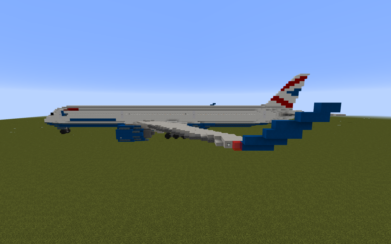 Airbus A350 Collection Minecraft Map
