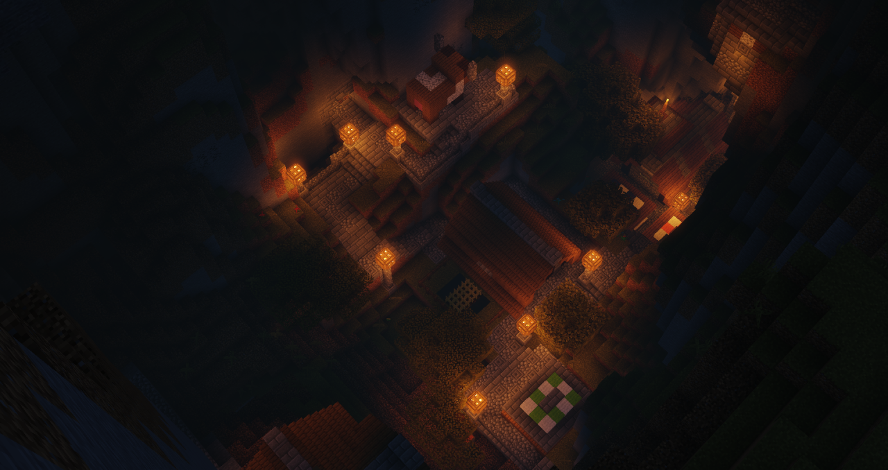 Medieval Mountain Castle Minecraft Map