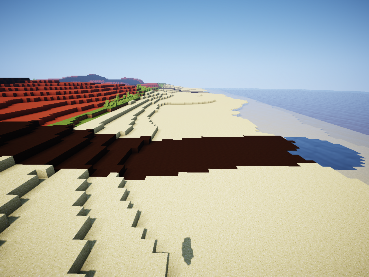 The island with roads Minecraft Map