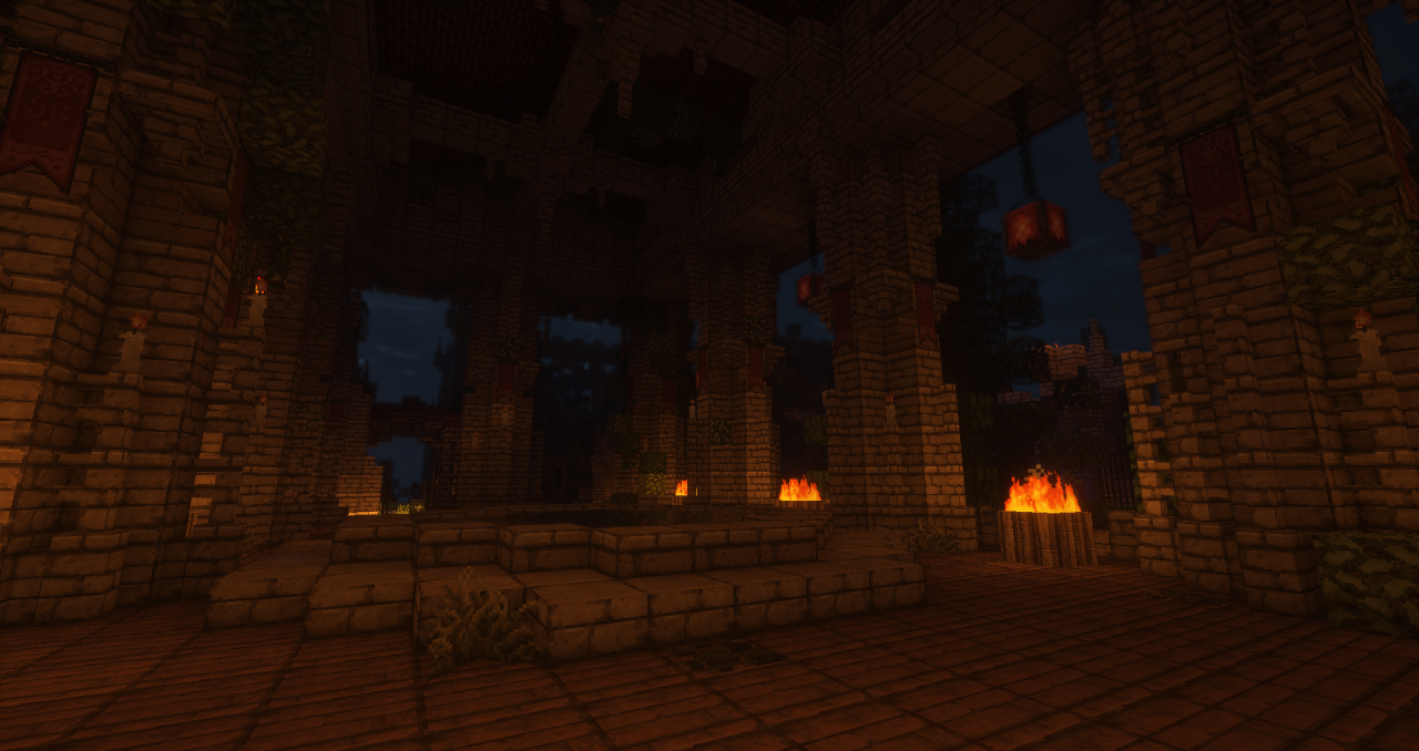 Le Bastion d'Exane - Nationsglory Minecraft Map