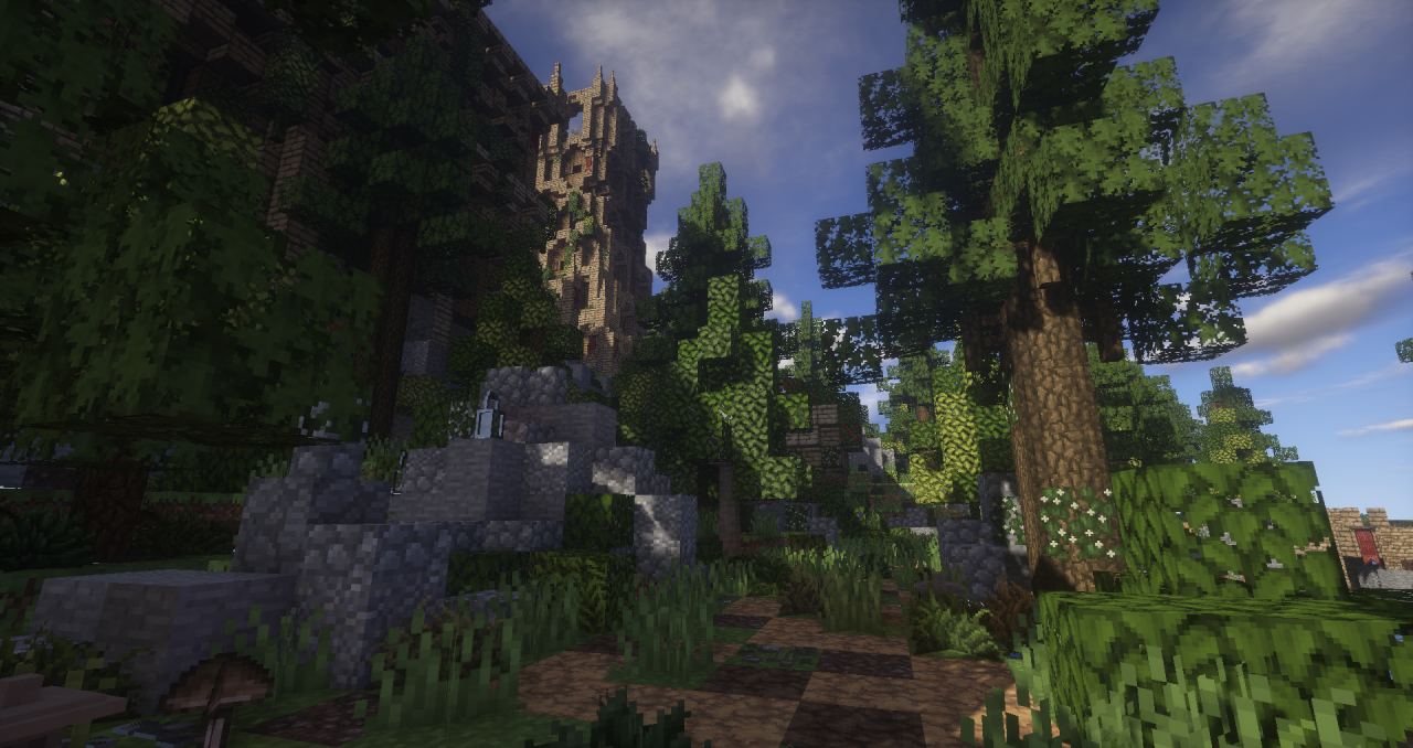 Le Bastion d'Exane - Nationsglory Minecraft Map